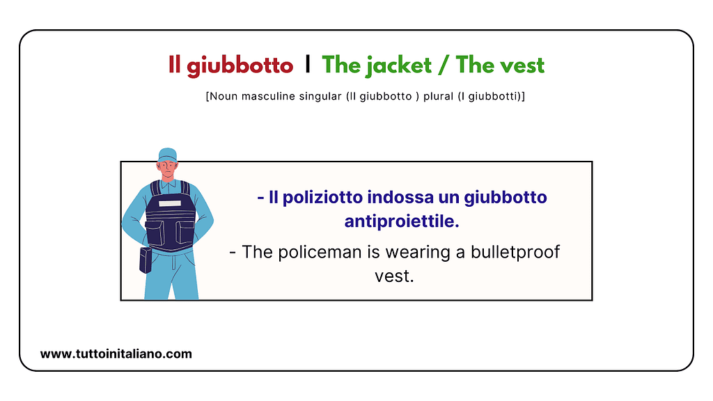 Basic Italian vocabulary lesson: The Clothes | 25+ Easy words with ...